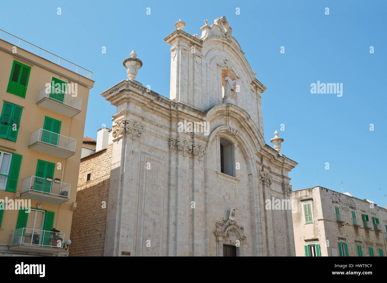 Cathedral of Molfetta. Puglia. Italy Stock Photo - Alamy