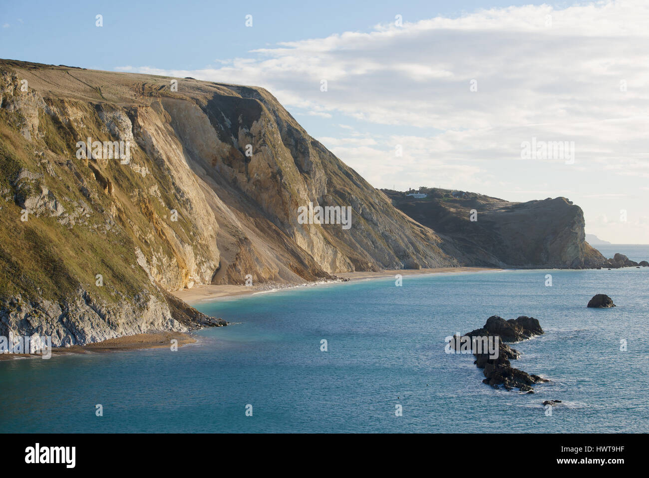 Man of War Beach, Dorset, England Stock Photo - Alamy