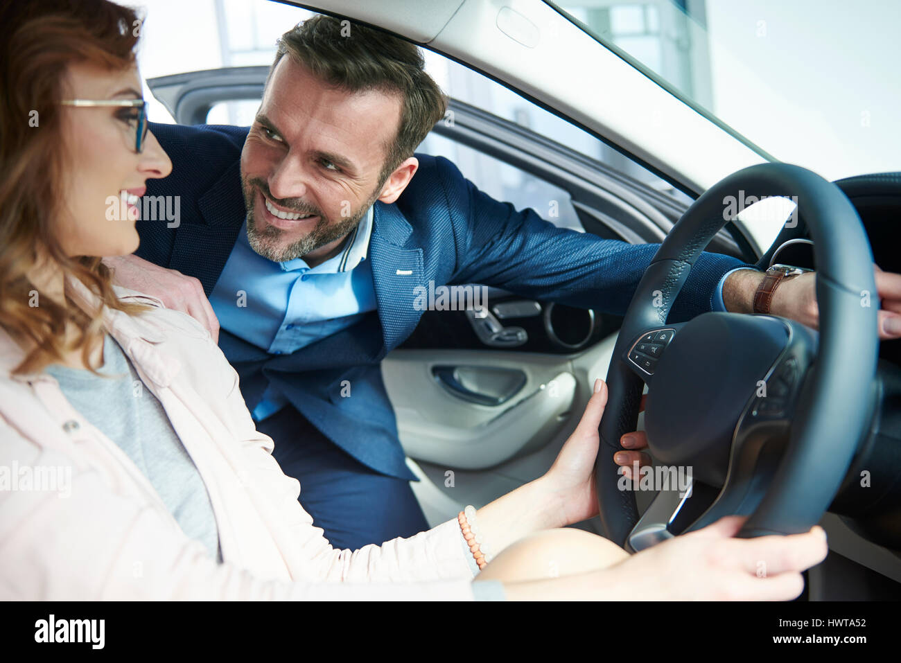 Surprised wife door hi-res stock photography and images - Alamy