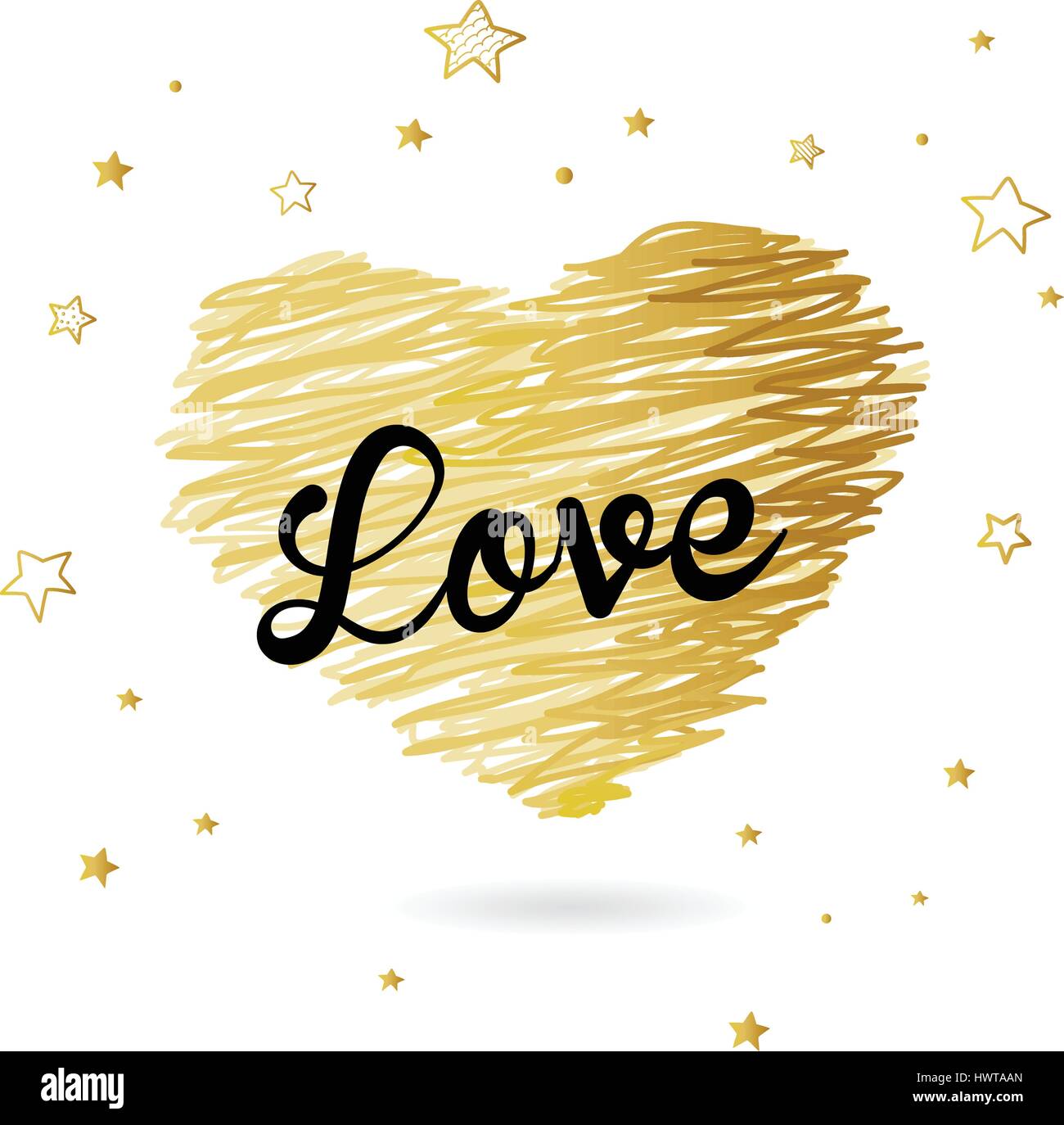 Image from romance golden Stock Vector Images - Alamy