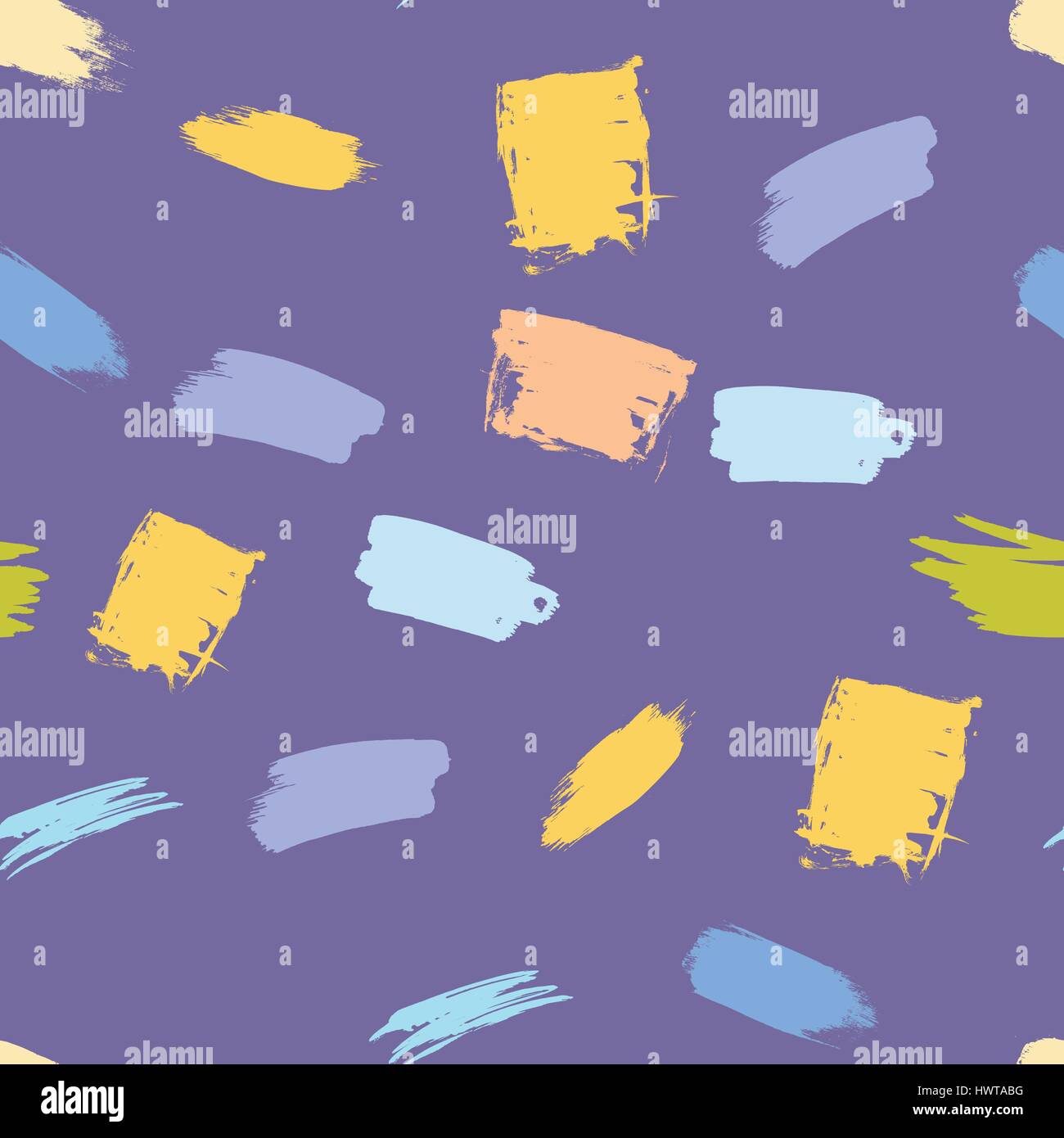 Brush stroke artistic seamless pattern Stock Vector Image & Art - Alamy