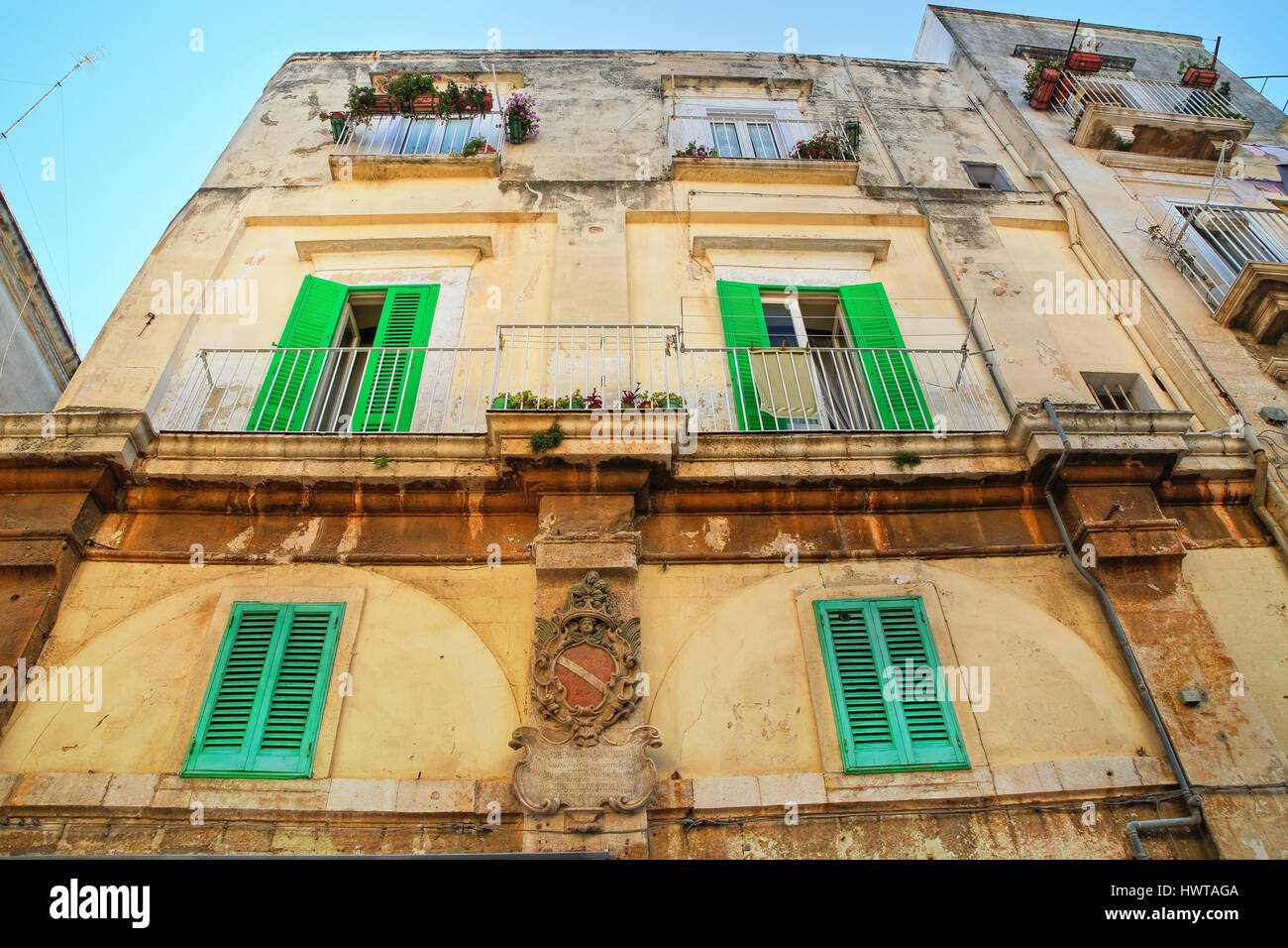 Historical palace. Molfetta. Puglia. Italy Stock Photo - Alamy Historical palace. Molfetta. Puglia. Italy Stock Photo - Alamy