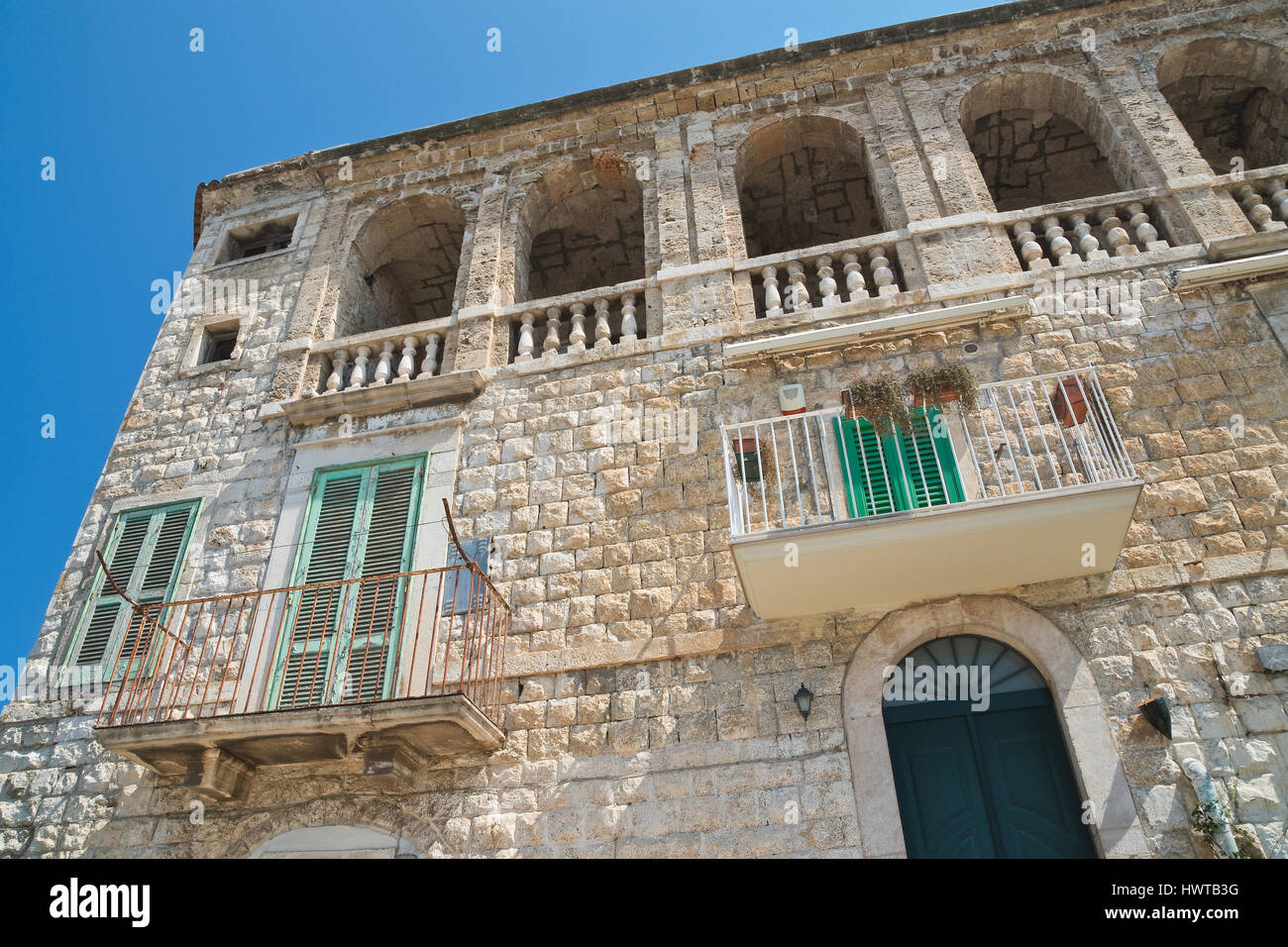 Historical palace. Molfetta. Puglia. Italy Stock Photo - Alamy Historical palace. Molfetta. Puglia. Italy Stock Photo - Alamy