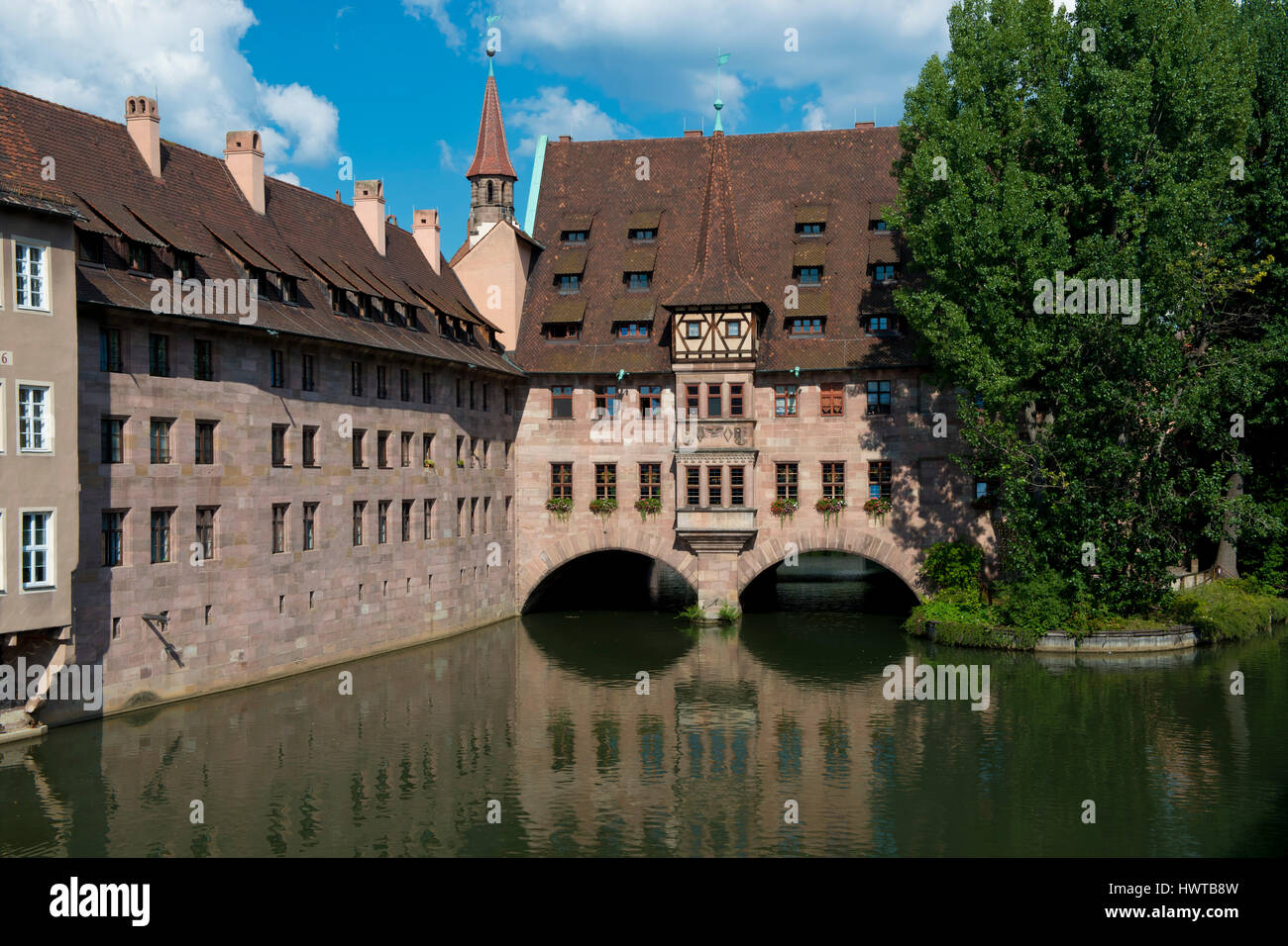 Medieval hospital for leper in Nurember, Bavaria, Germany Stock Photo ...