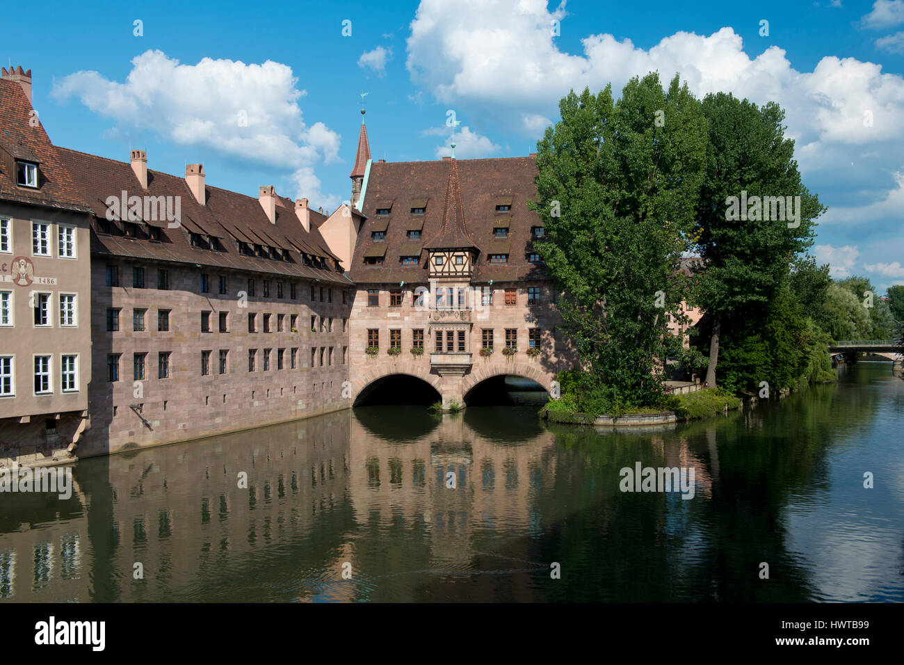 Medieval hospital for leper in Nurember, Bavaria, Germany Stock Photo ...