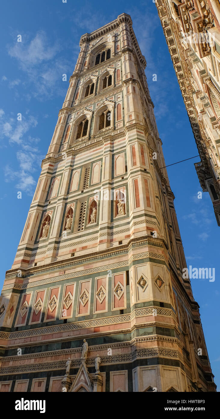 Campanile (Bell Tower) of Duomo, Florence Stock Photo - Alamy