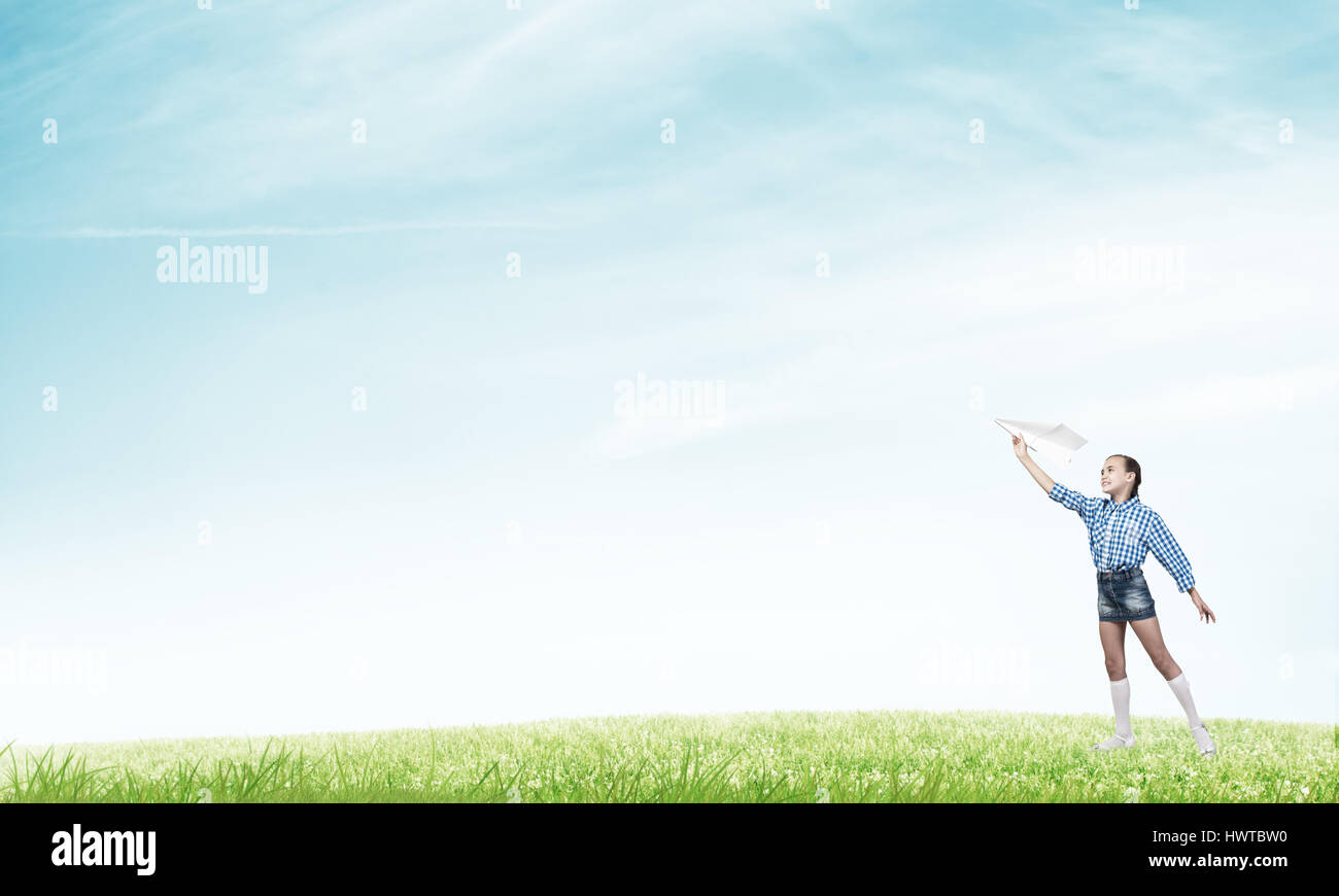 Happy careless childhood Stock Photo - Alamy