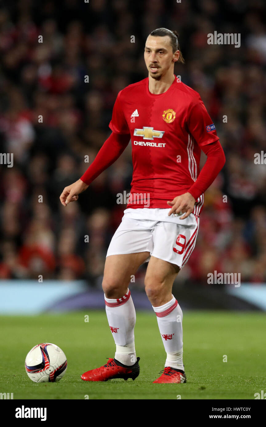 Manchester United's Zlatan Ibrahimovic Stock Photo - Alamy