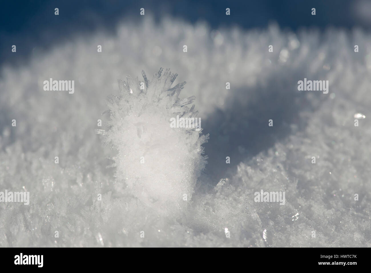 snowdrift in the mountain Stock Photo - Alamy