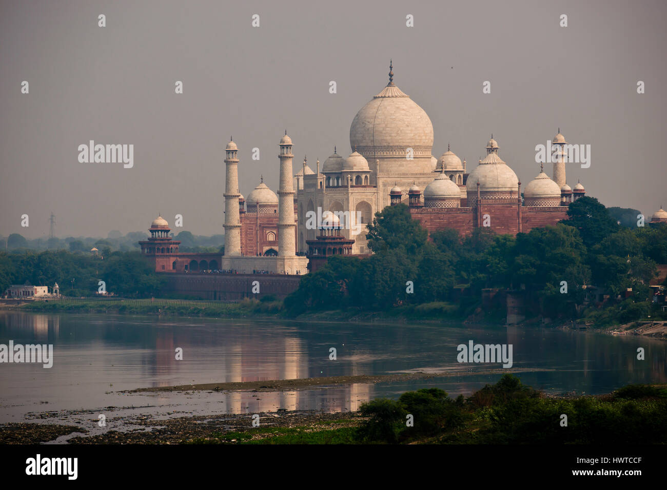 Taj Mahal, mausoleum erected by Shah Jahan, mughal Emperor, in honor of ...