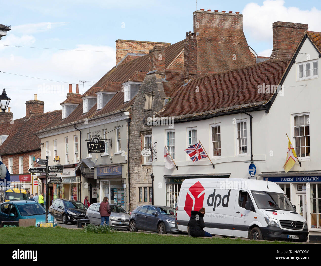 Wimborne Minster in Dorset Stock Photo - Alamy