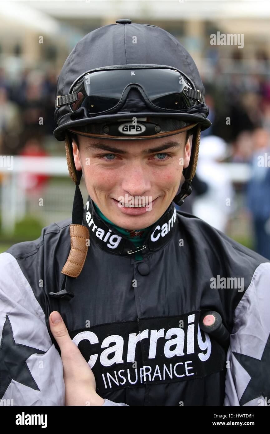 WILLIAM TWISTON-DAVIES JOCKEY JOCKEY YORK RACECOURSE YORK ENGLAND 13 ...