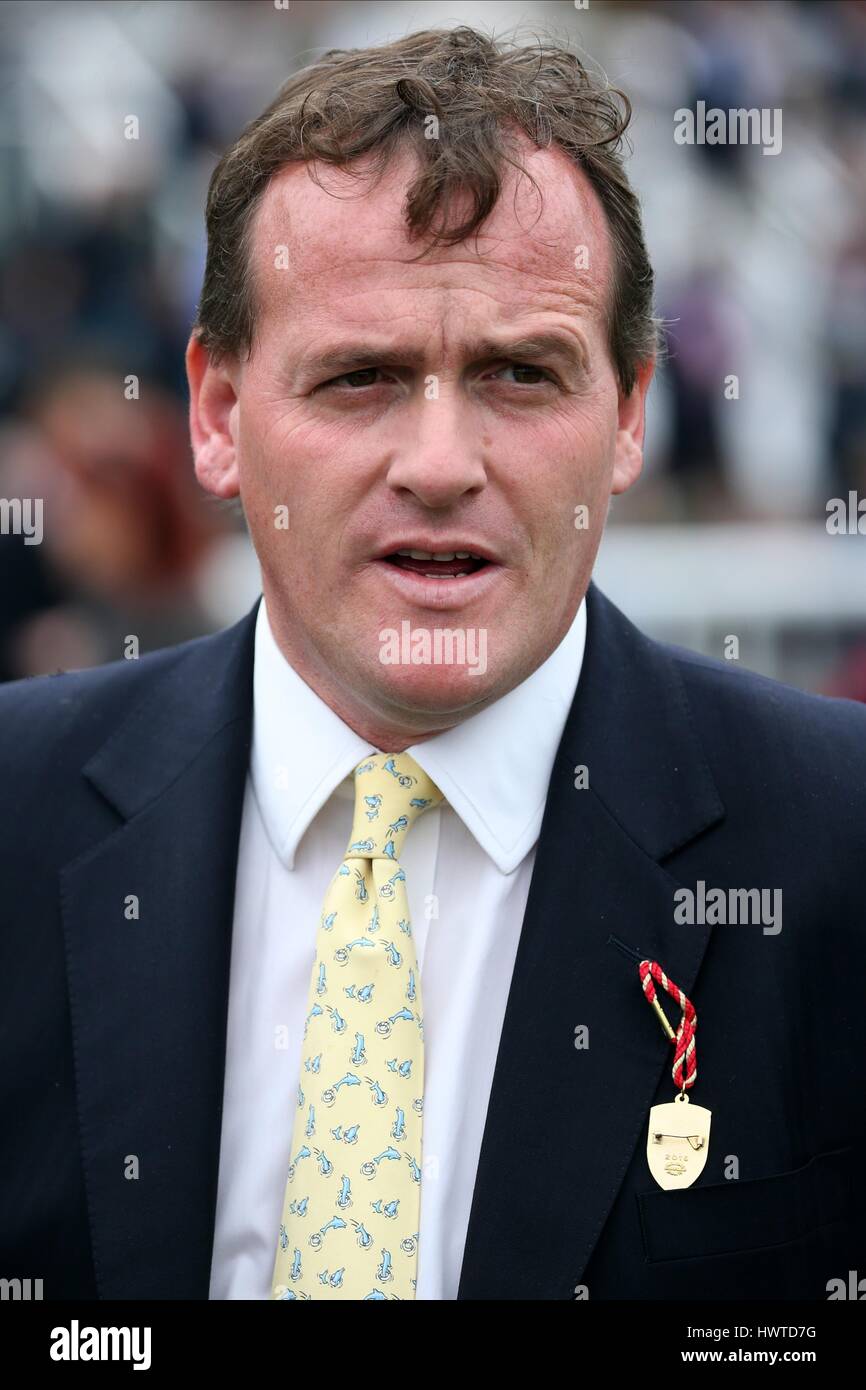 RICHARD HANNON RACE HORSE TRAINER RACE HORSE TRAINER YORK RACECOURSE ...