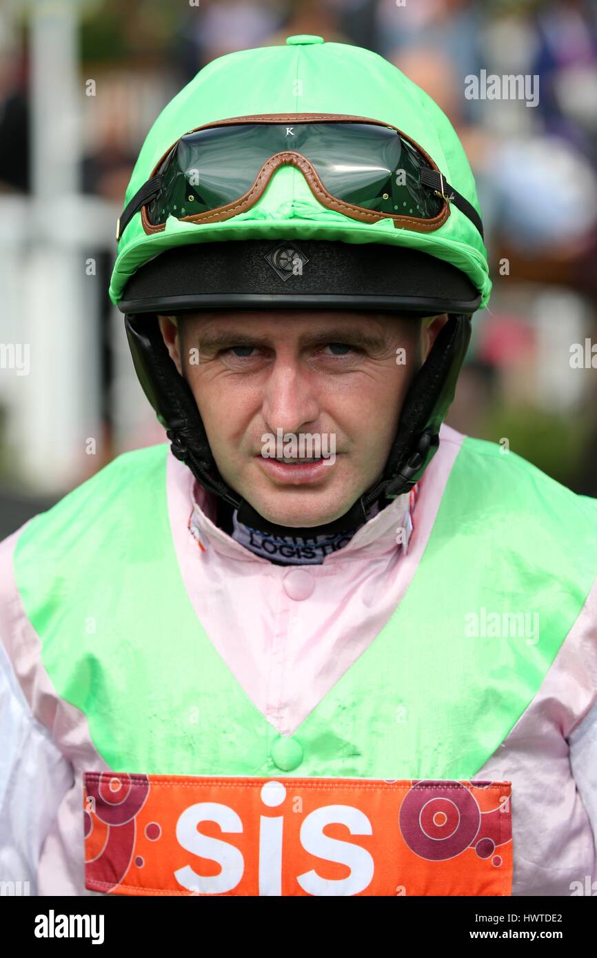 TONY HAMILTON JOCKEY JOCKEY YORK RACECOURSE YORK ENGLAND 21 August 2015 ...