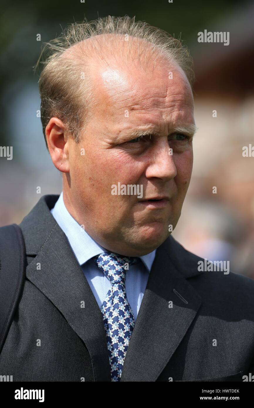 ED DUNLOP RACE HORSE TRAINER RACE HORSE TRAINER YORK RACECOURSE YORK ...