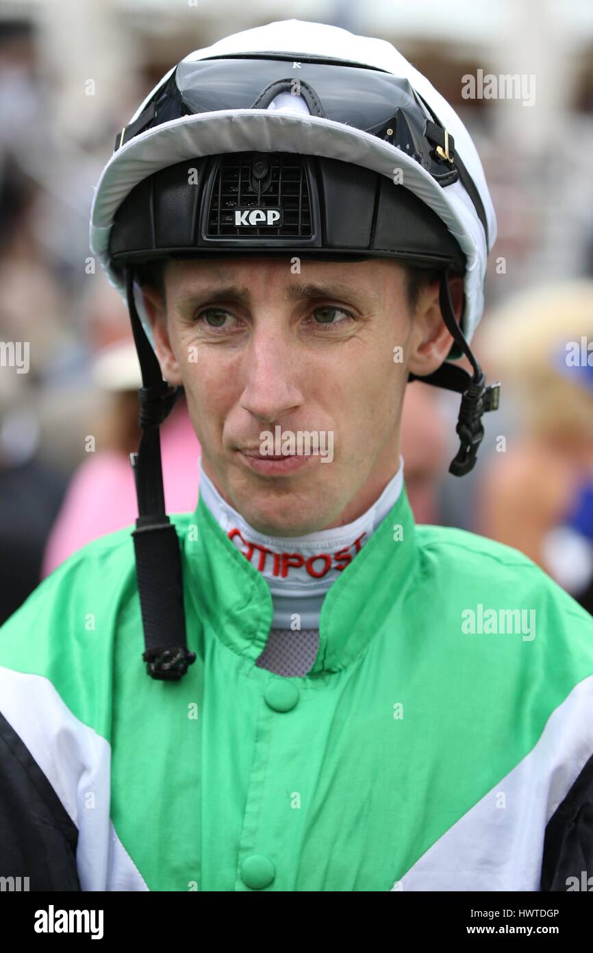 GEORGE BAKER JOCKEY JOCKEY YORK RACECOURSE YORK ENGLAND 20 August 2015 ...