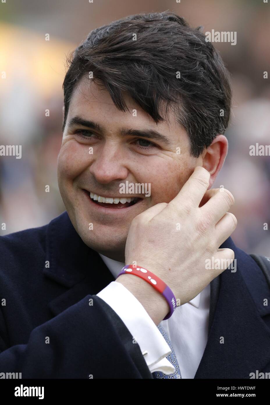 HUGO PALMER RACE HORSE TRAINER RACE HORSE TRAINER YORK RACECOURSE YORK ...