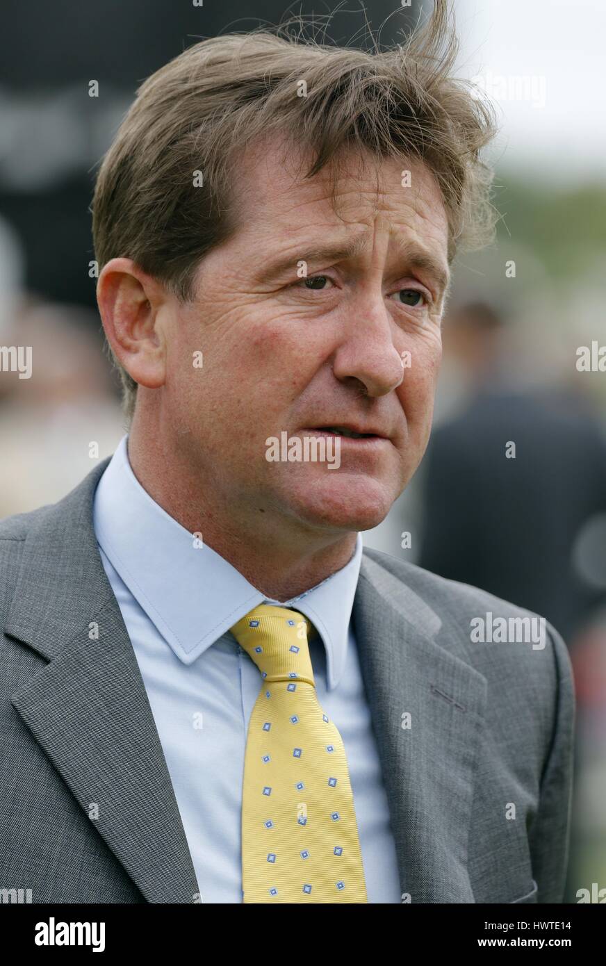DAVID SIMCOCK RACEHORSE TRAINER RACEHORSE TRAINER YORK RACECOURSE YORK ...