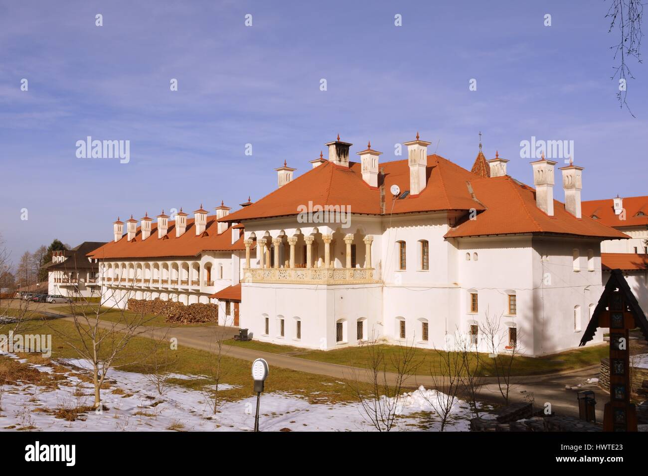 Romanian orthodox monks hi-res stock photography and images - Alamy