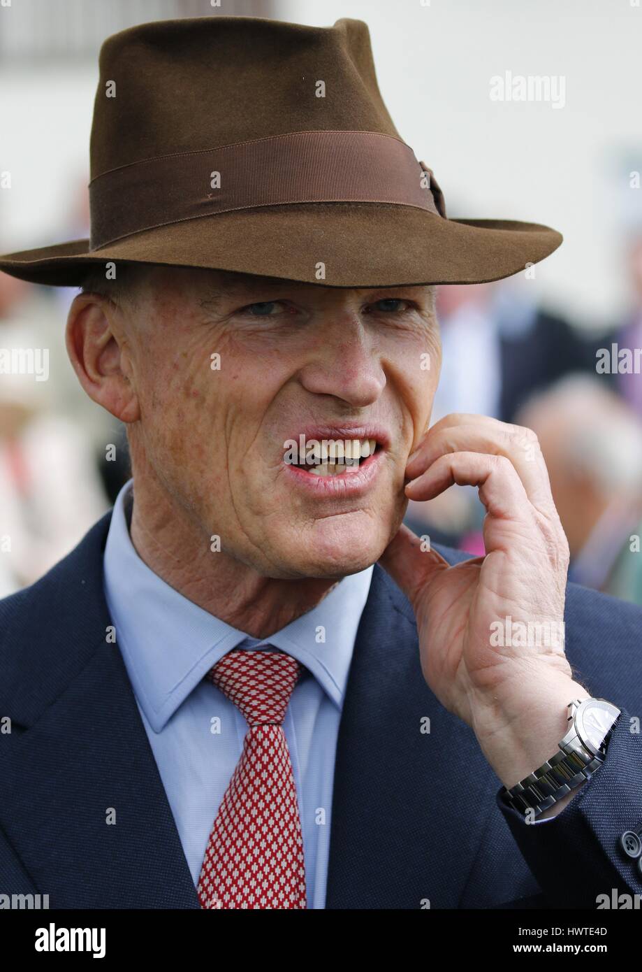 JOHN GOSDEN RACE HORSE TRAINER RACE HORSE TRAINER YORK RACECOURSE YORK ...