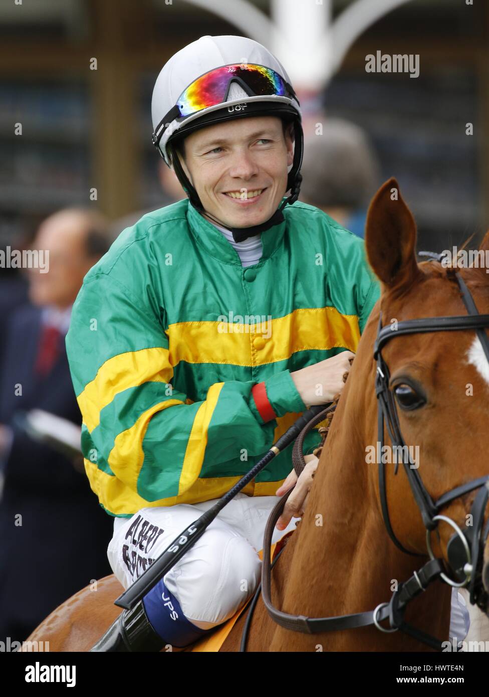 JAMIE SPENCER JOCKEY JOCKEY YORK RACECOURSE YORK ENGLAND 13 May 2015 ...