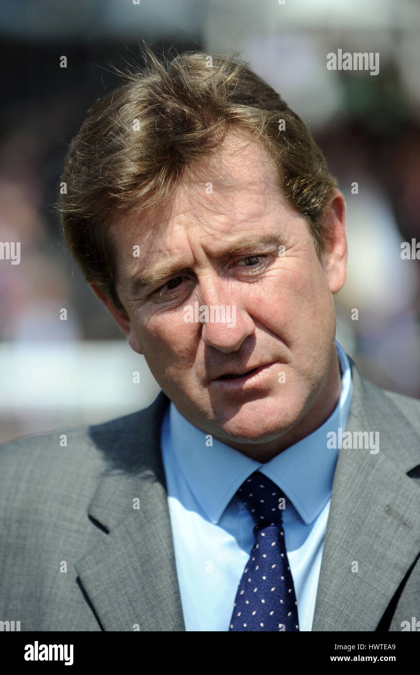 DAVID SIMCOCK RACEHORSE TRAINER RACEHORSE TRAINER YORK RACECOURSE YORK ...