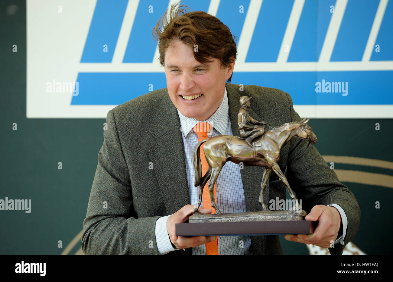 DAVID EASTERBY RACE HORSE TRAINER RACE HORSE TRAINER YORK RACECOURSE ...