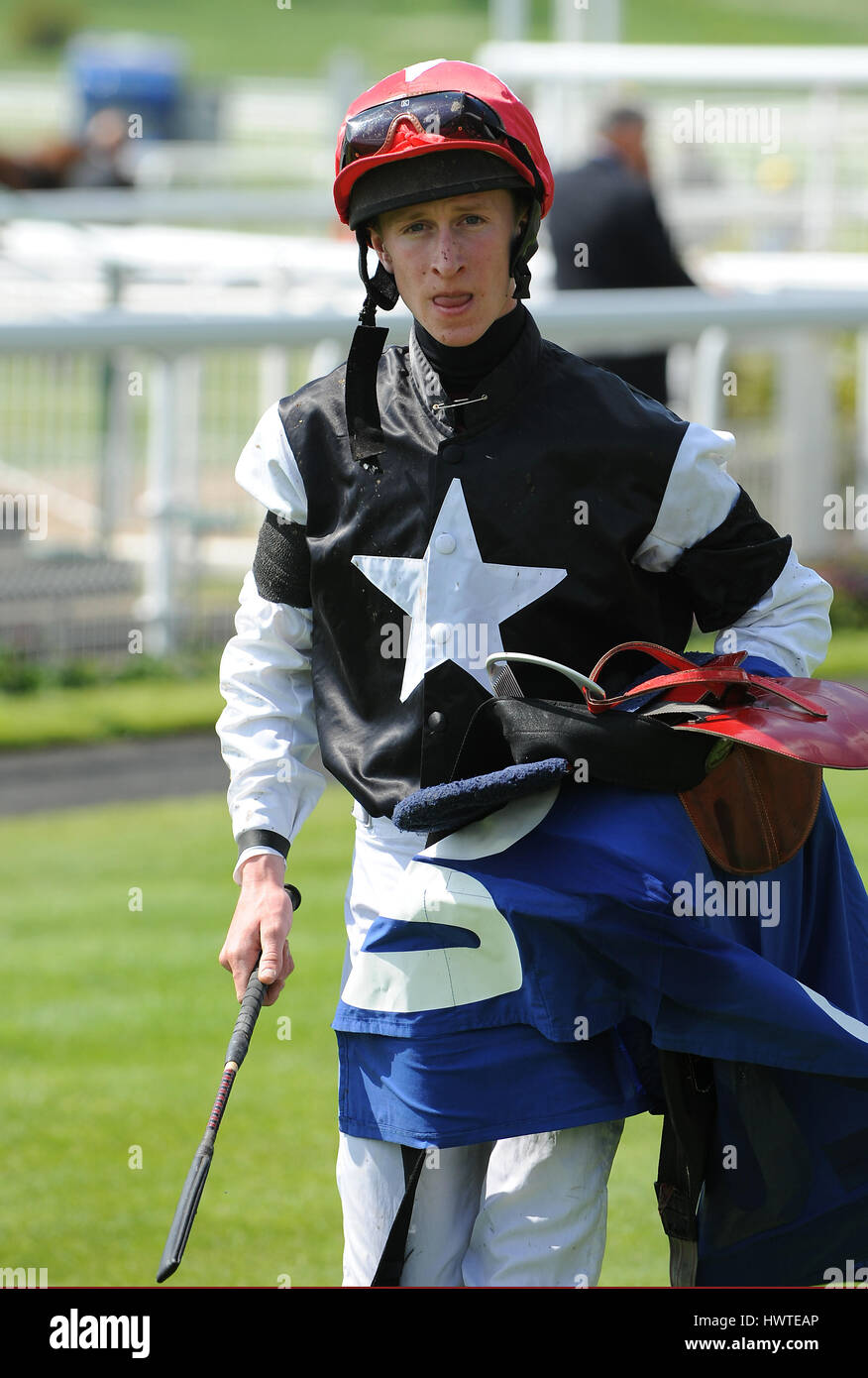 JOEY HAYNES JOCKEY JOCKEY YORK RACECOURSE YORK ENGLAND 14 May 2014 ...
