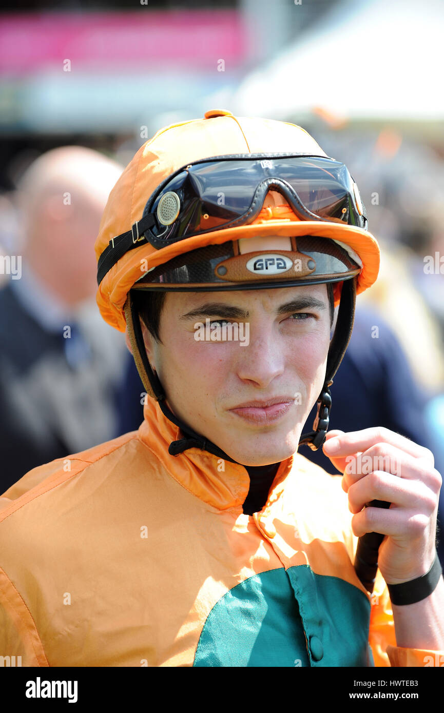 JAMES DOYLE JOCKEY JOCKEY YORK RACECOURSE YORK ENGLAND 14 May 2014 ...