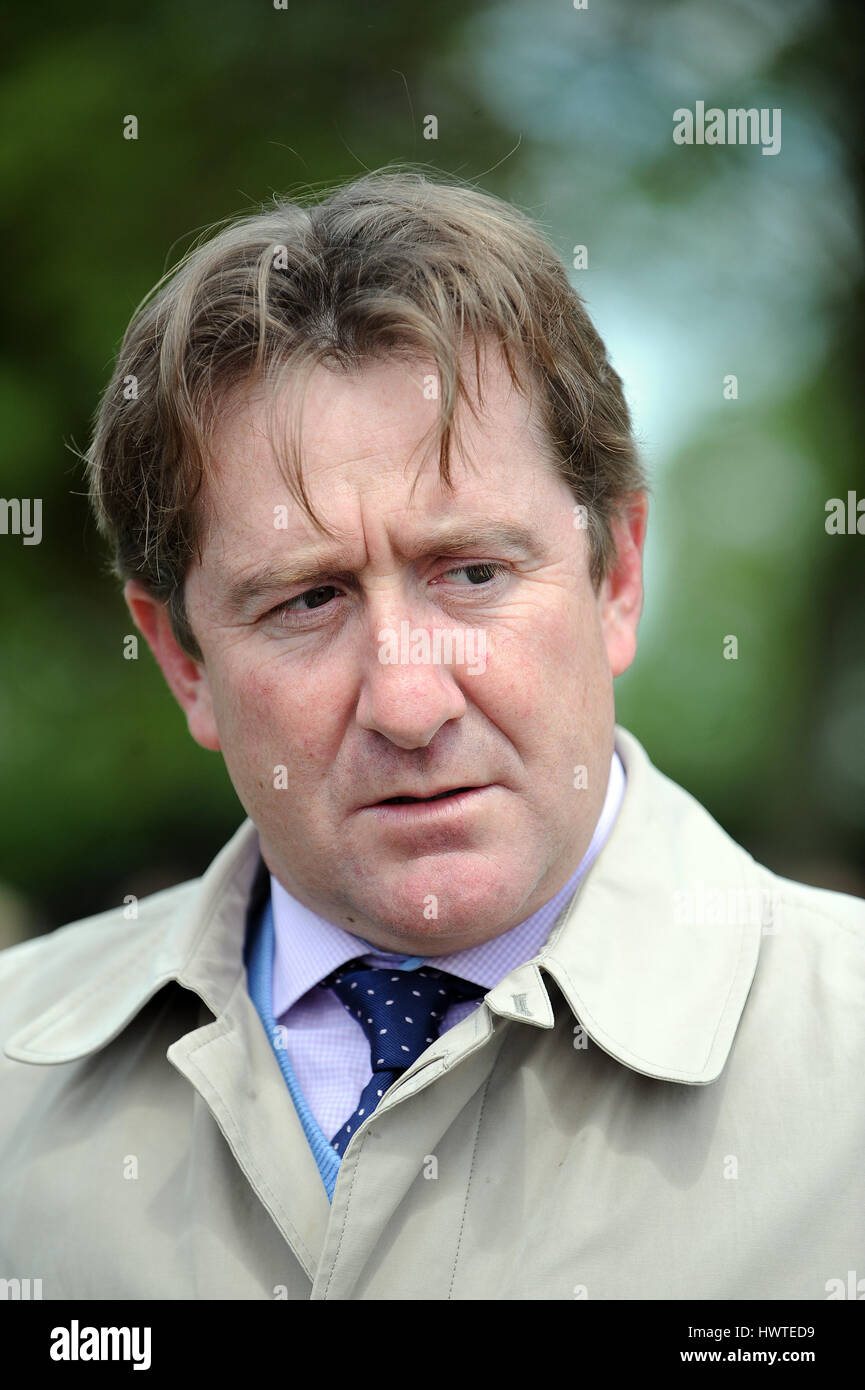 DAVID SIMCOCK RACEHORSE TRAINER RACEHORSE TRAINER YORK RACECOURSE YORK ...