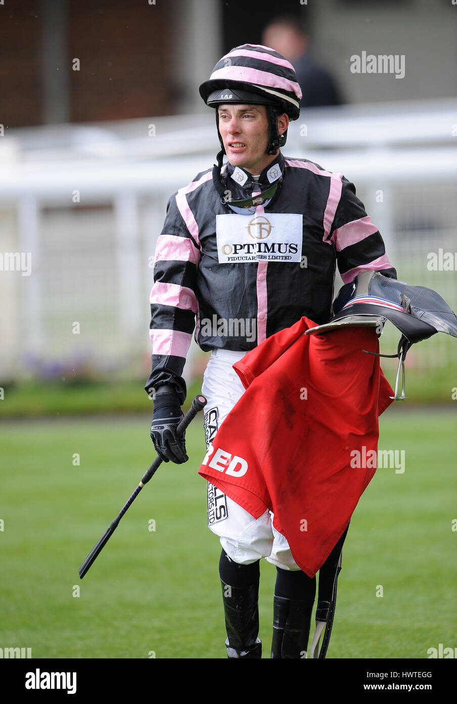 ADRIAN NICHOLLS JOCKEY JOCKEY YORK RACECOURSE YORK ENGLAND 16 May 2013 ...