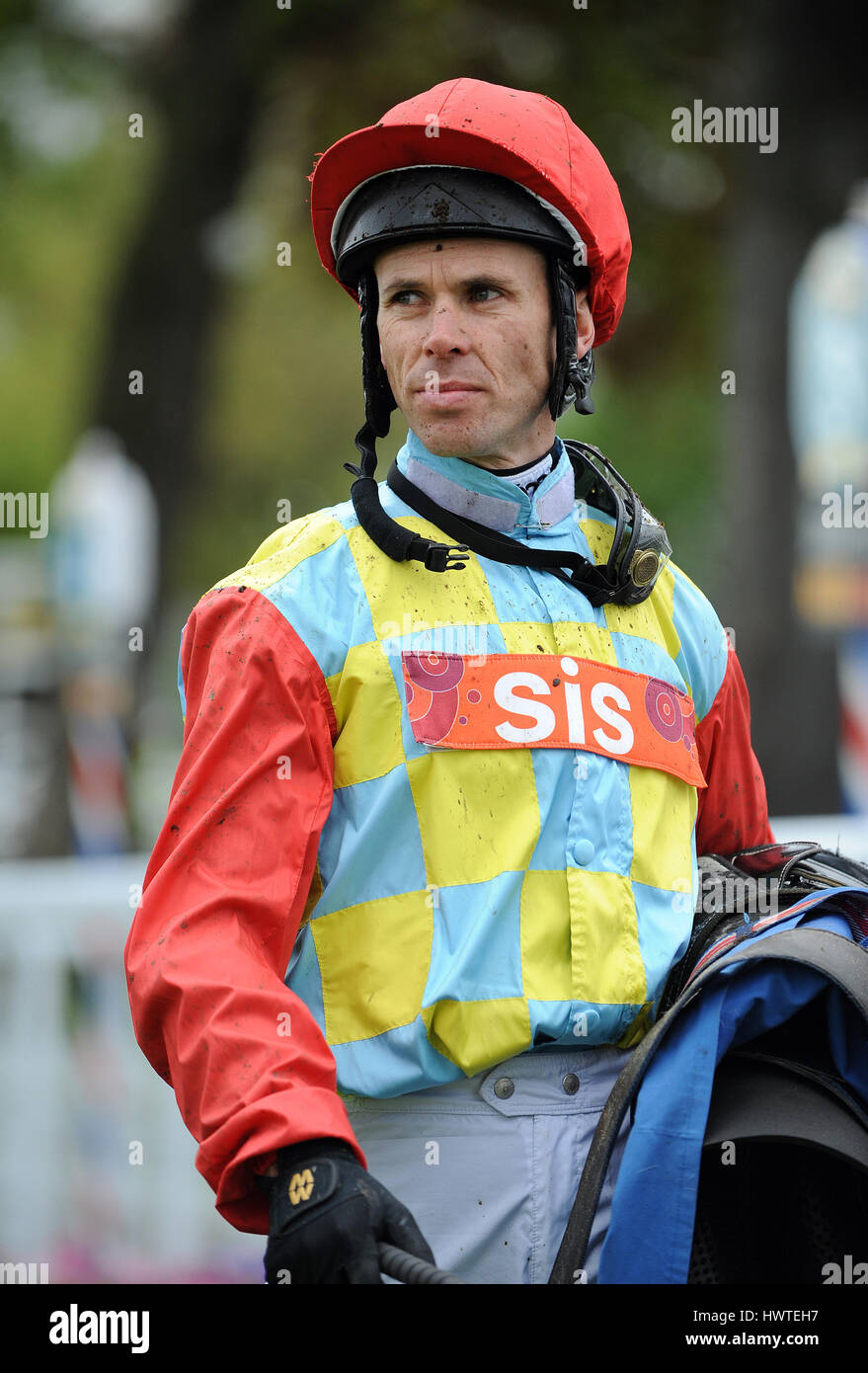 GRAHAM LEE JOCKEY JOCKEY YORK RACECOURSE YORK ENGLAND 15 May 2013 Stock ...