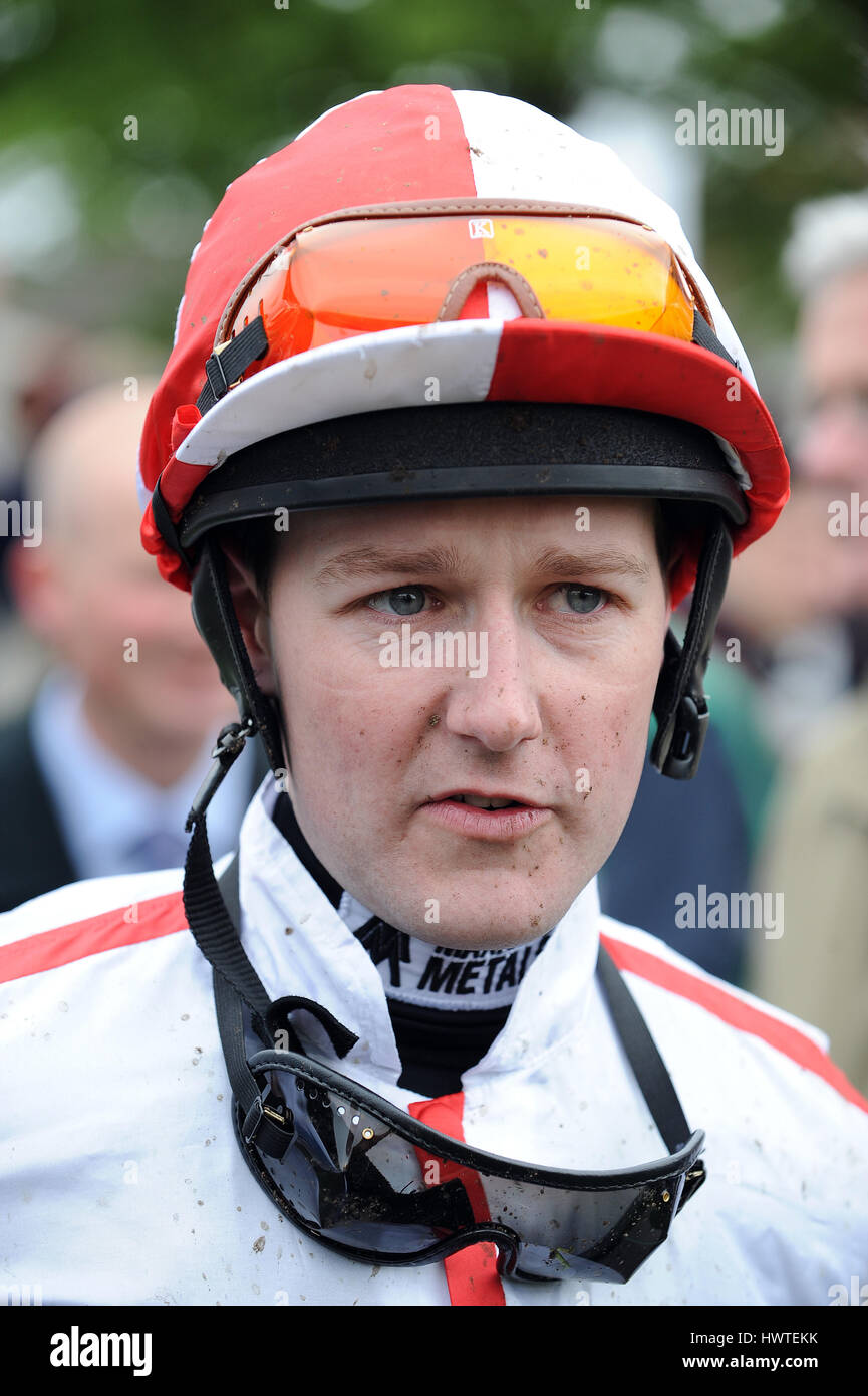 TOM QUEALLY JOCKEY JOCKEY YORK RACECOURSE YORK ENGLAND 15 May 2013 ...