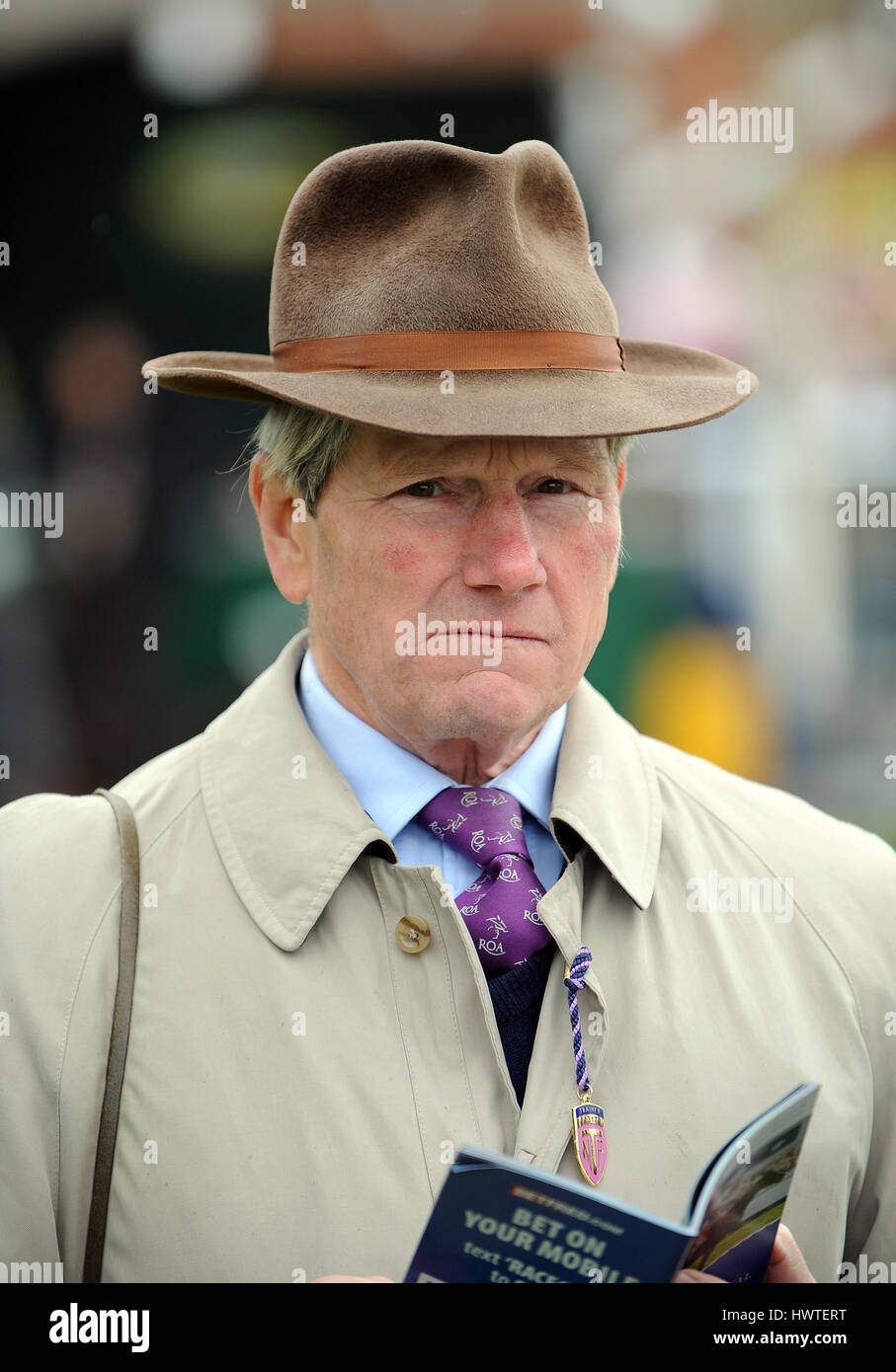 IAN BALDING RACE HORSE TRAINER RACE HORSE TRAINER YORK RACECOURSE YORK ...
