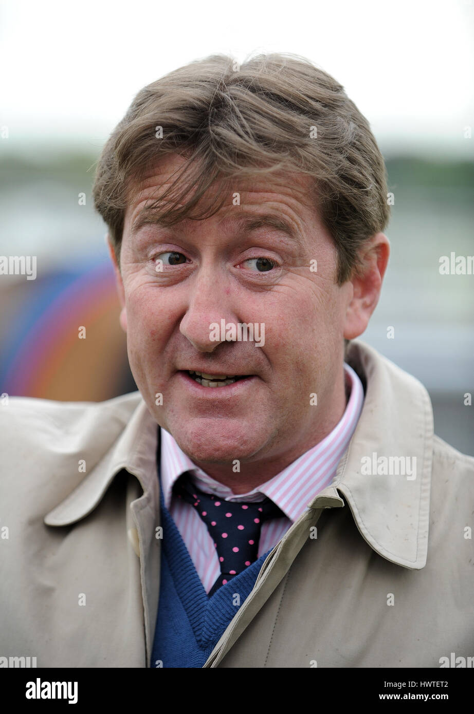 DAVID SIMCOCK RACEHORSE TRAINER RACEHORSE TRAINER YORK RACECOURSE YORK ...