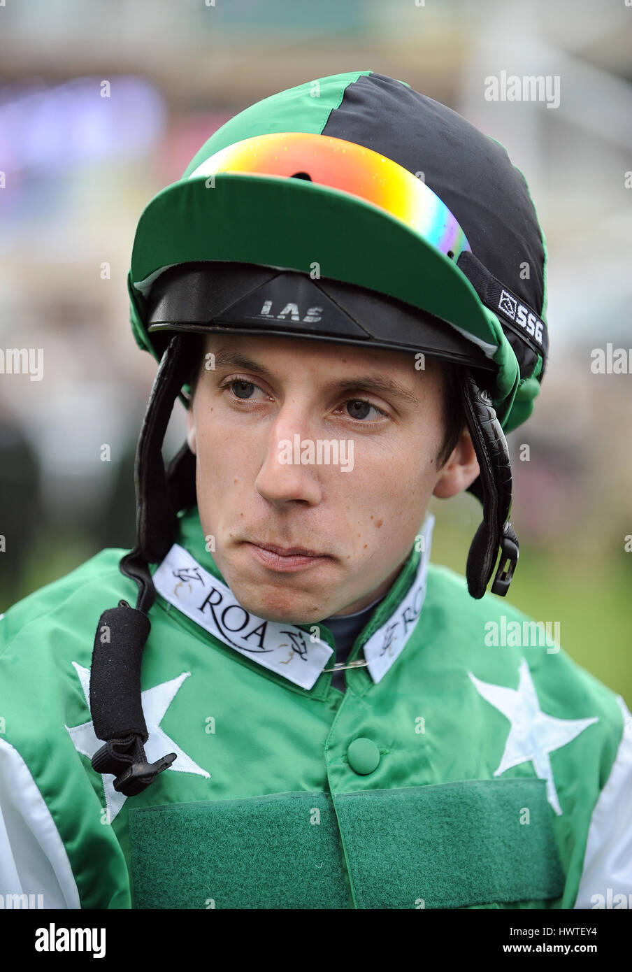JAMES SULLIVAN JOCKEY JOCKEY YORK RACECOURSE YORK ENGLAND 17 May 2012 ...