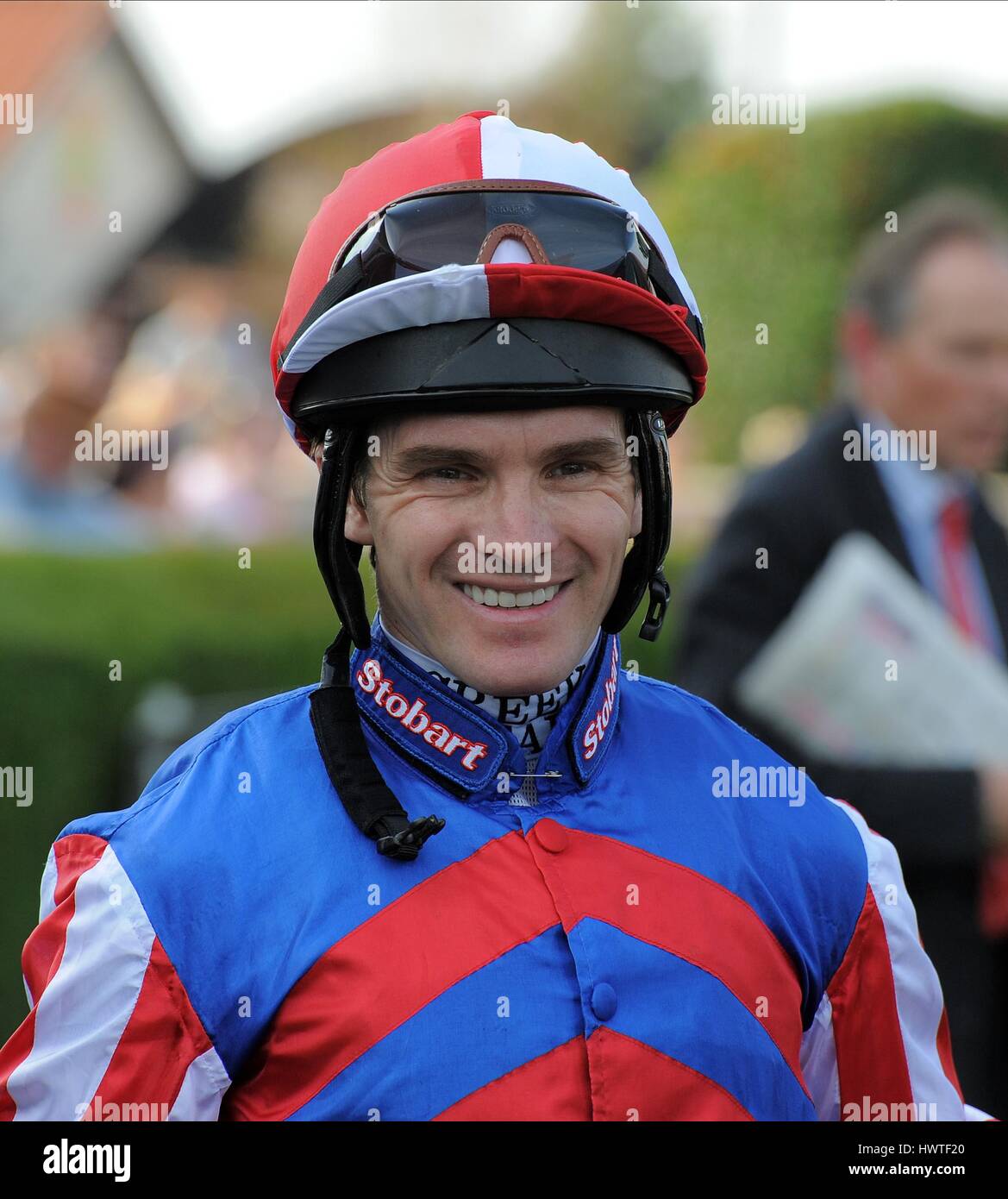 RICHARD MULLEN JOCKEY NEWMARKET RACECOURSE NEWMARKET ENGLAND 01 October ...