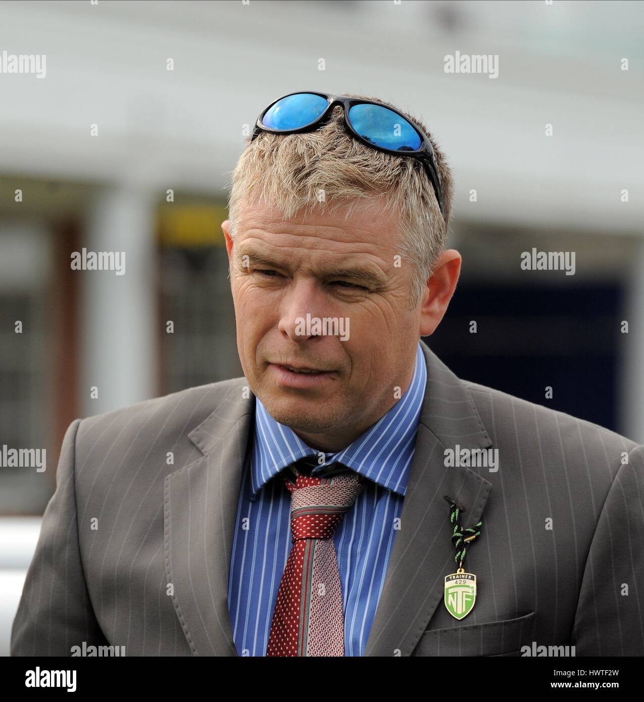 STUART WILLIAMS RACE HORSE TRAINER NEWMARKET RACECOURSE NEWMARKET ...