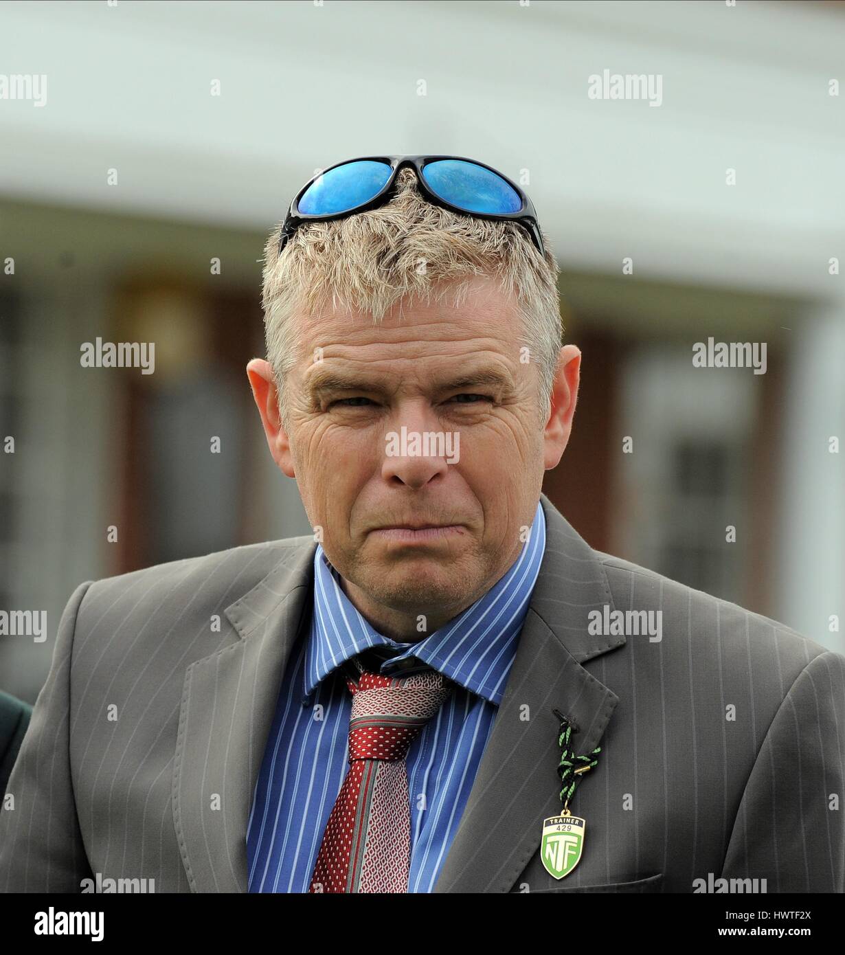 STUART WILLIAMS RACE HORSE TRAINER NEWMARKET RACECOURSE NEWMARKET ...