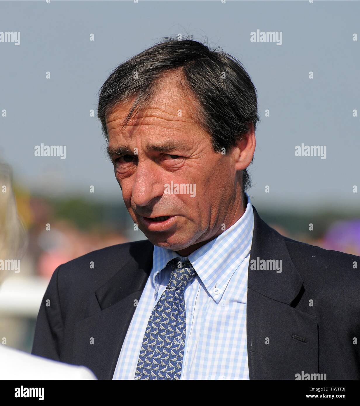WILLIE JARVIS RACE HORSE TRAINER DONCASTER RACECOURSE DONCASTER ENGLAND ...