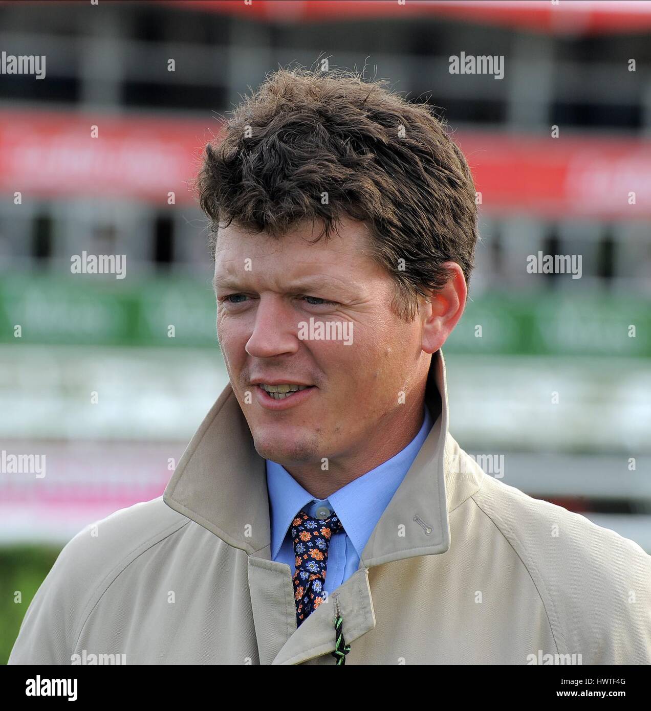 ANDREW BALDING RACE HORSE TRAINER DONCASTER RACECOURSE DONCASTER ...