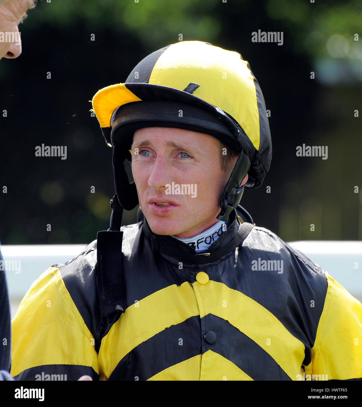 Jockey paul hanagan at beverley racecourse hi-res stock photography and ...