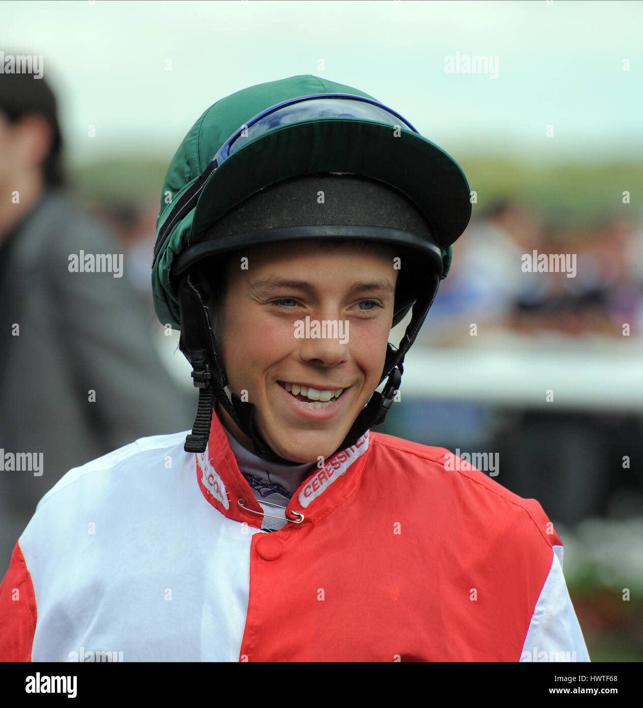 NEIL FARLEY JOCKEY DONCASTER RACECOURSE DONCASTER ENGLAND 11 September ...