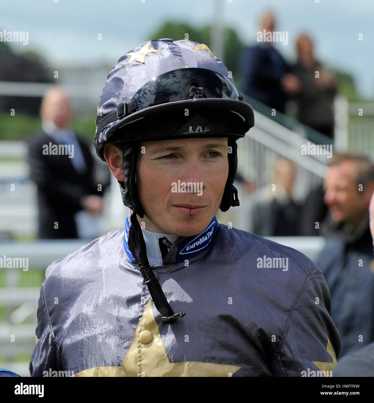 JAMIE SPENCER JOCKEY YORK RACECOURSE YORK ENGLAND 12 May 2011 Stock ...