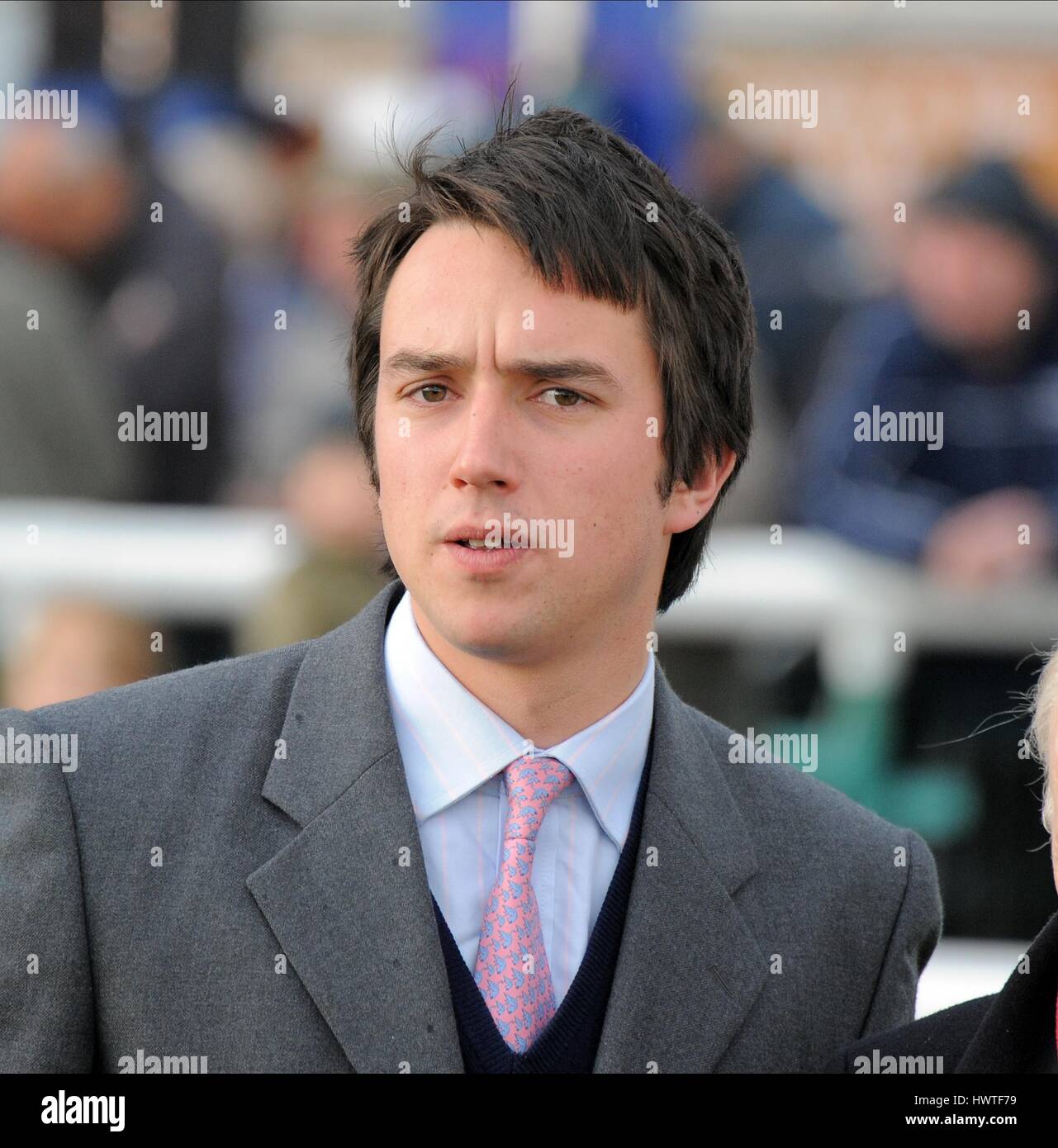 Horse racing racing post trophy doncaster racecourse hi-res stock ...
