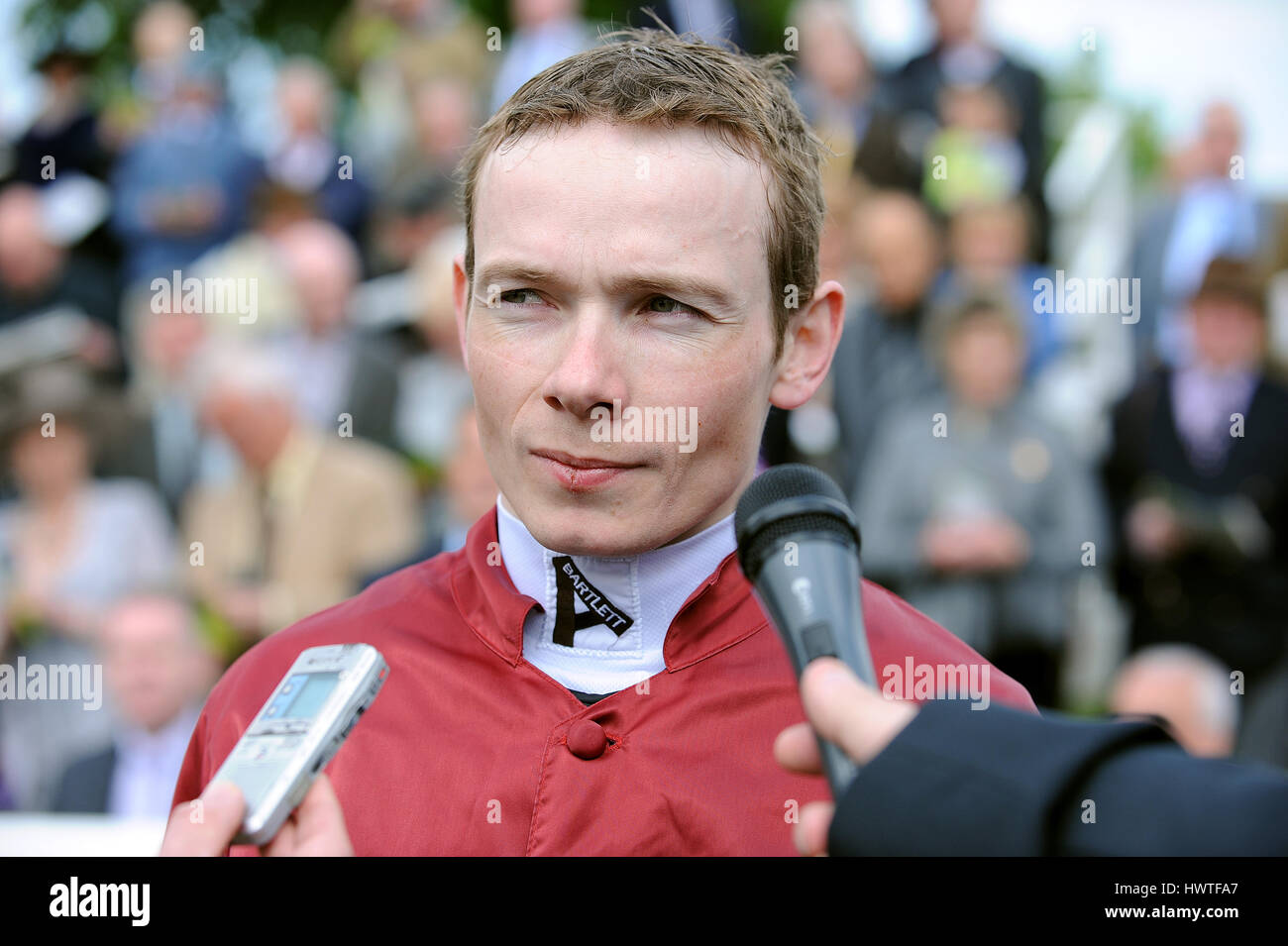 JAMIE SPENCER JOCKEY JOCKEY YORK RACECOURSE YORK ENGLAND 13 May 2010 ...