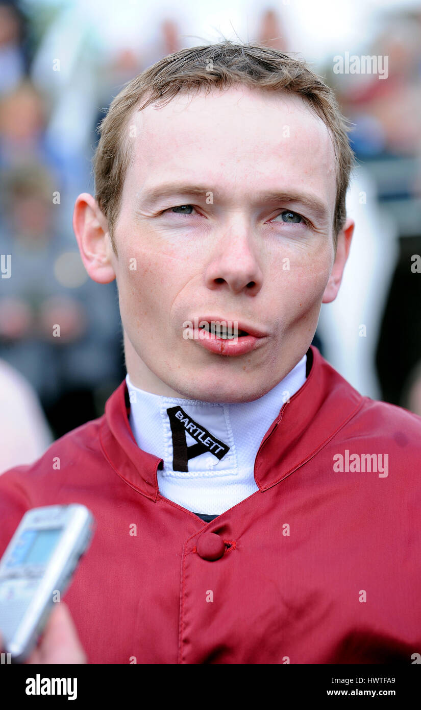 JAMIE SPENCER JOCKEY JOCKEY YORK RACECOURSE YORK ENGLAND 13 May 2010 ...