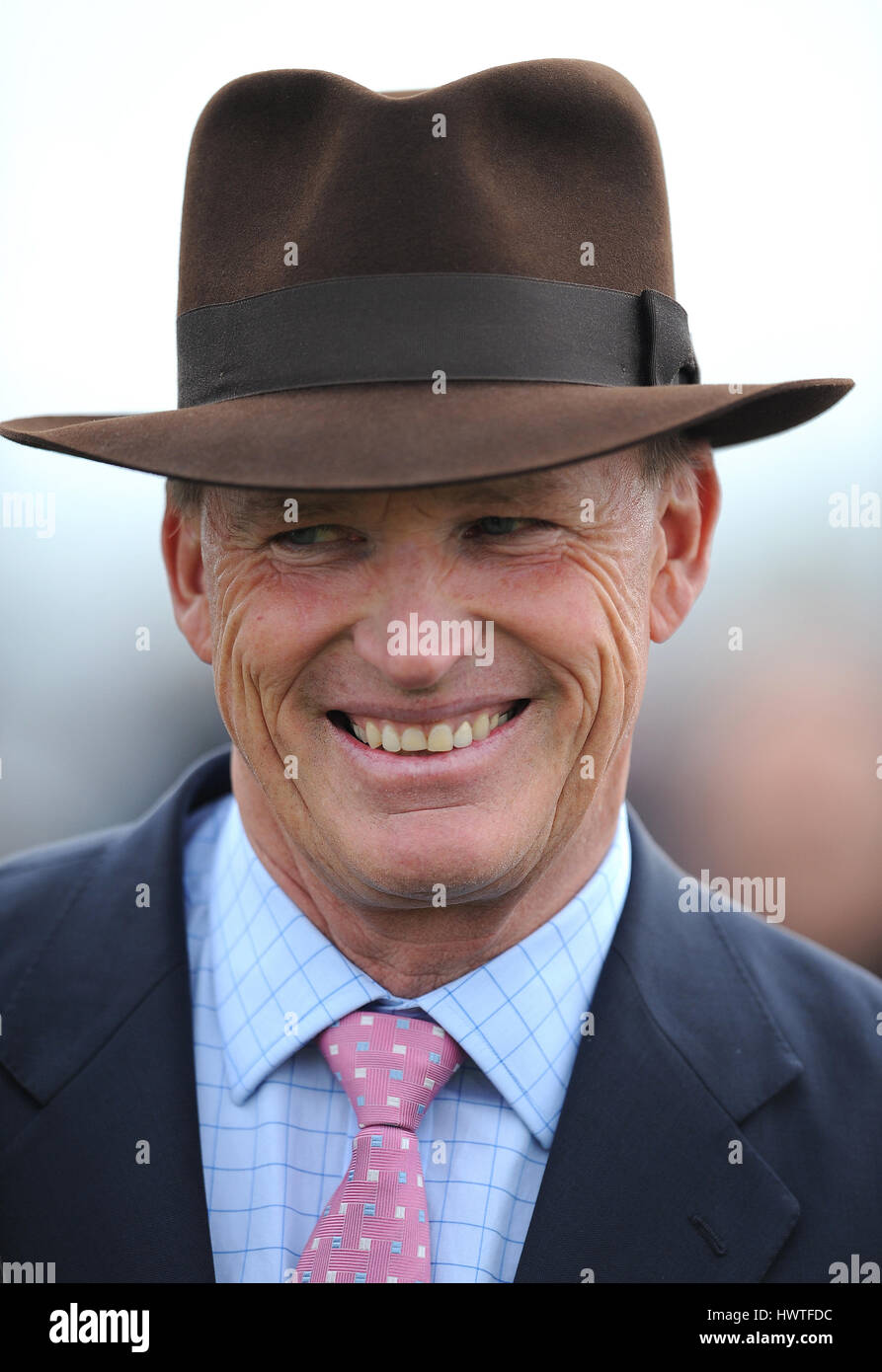 JOHN GOSDEN RACE HORSE TRAINER YORK RACECOURSE YORK ENGLAND 14 May 2009 ...
