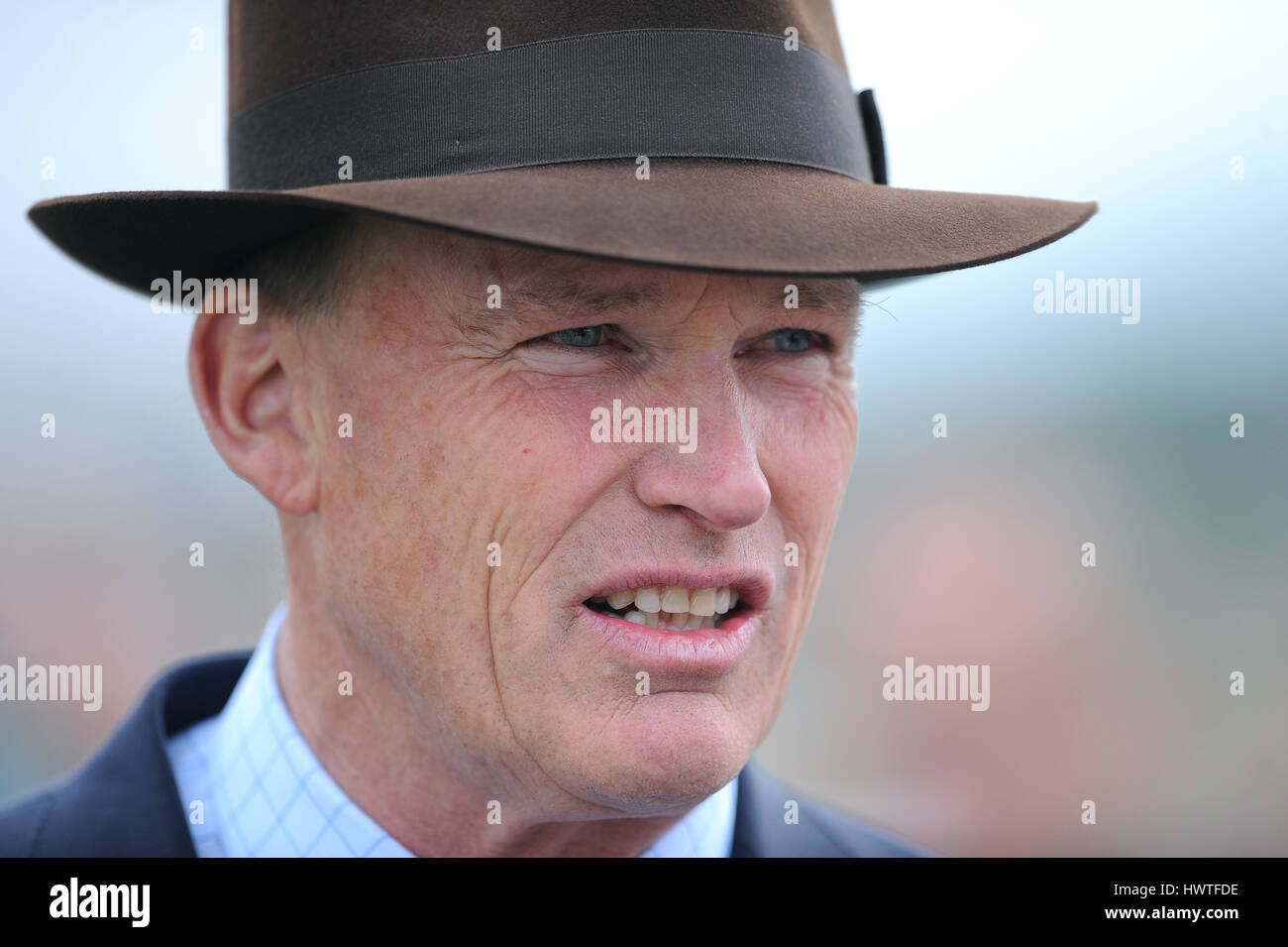 JOHN GOSDEN RACE HORSE TRAINER YORK RACECOURSE YORK ENGLAND 14 May 2009 ...