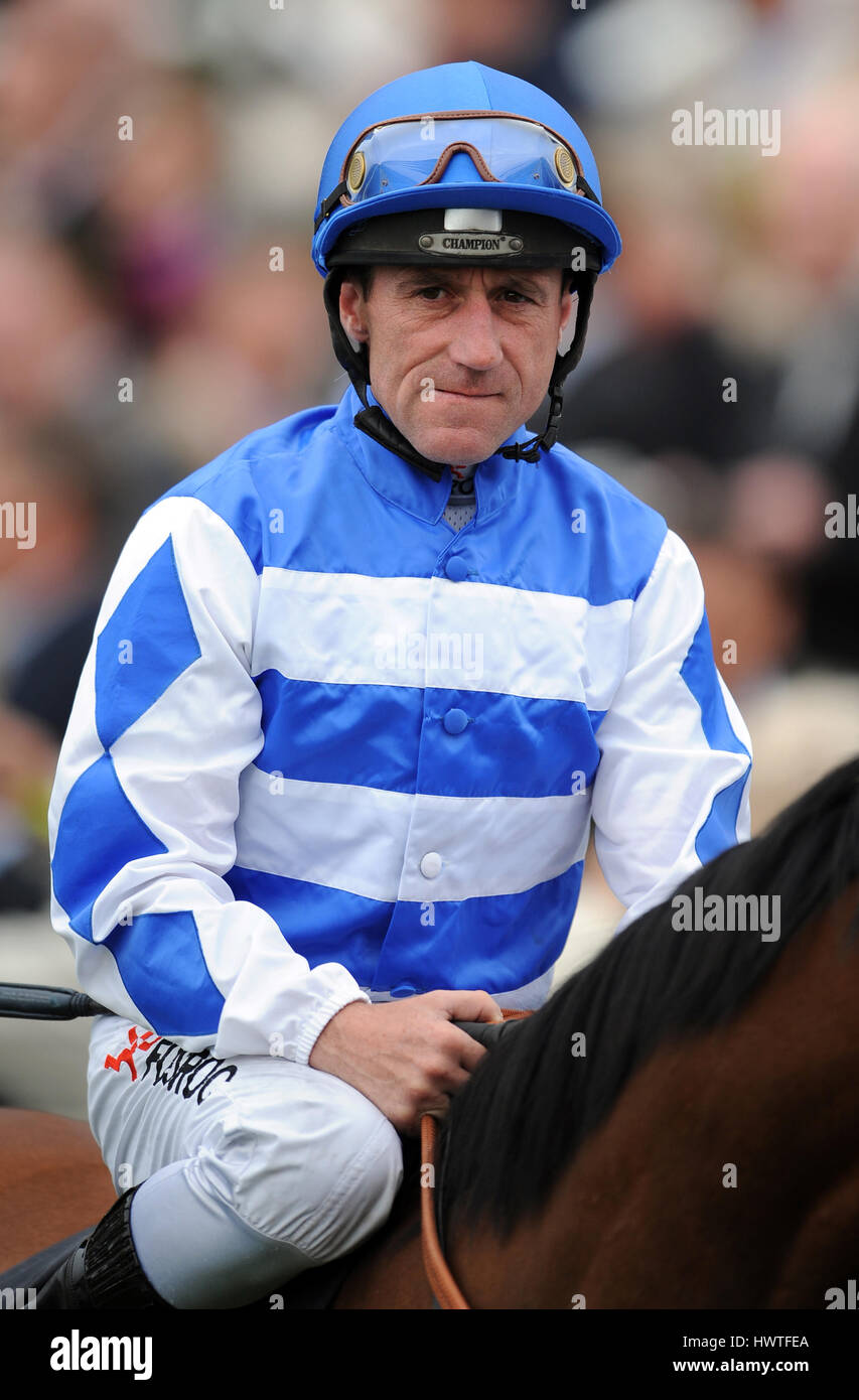 JOHN EGAN JOCKEY YORK RACECOURSE YORK ENGLAND 14 May 2009 Stock Photo ...